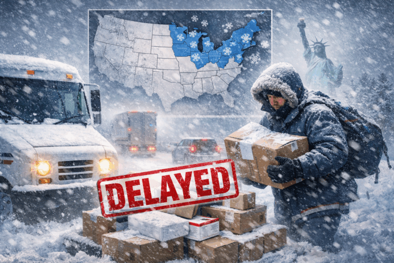 Winter weather system impacting delivery - Liberty Express